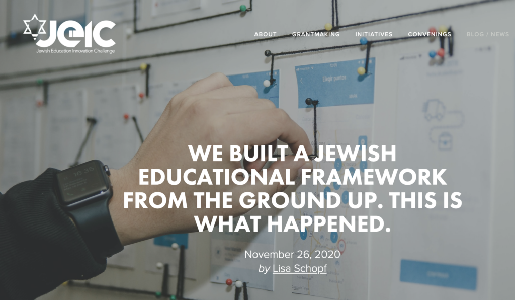 We Built a Jewish Educational Framework from the Ground Up. This is ...